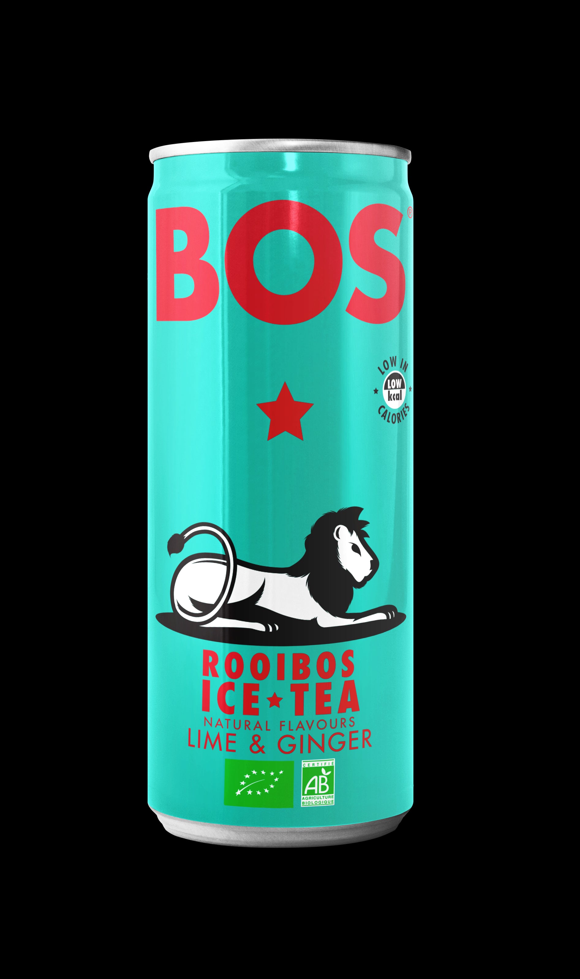 Bos Organic Lime and Ginger Ice Tea Can 250ml – Broadway Candy