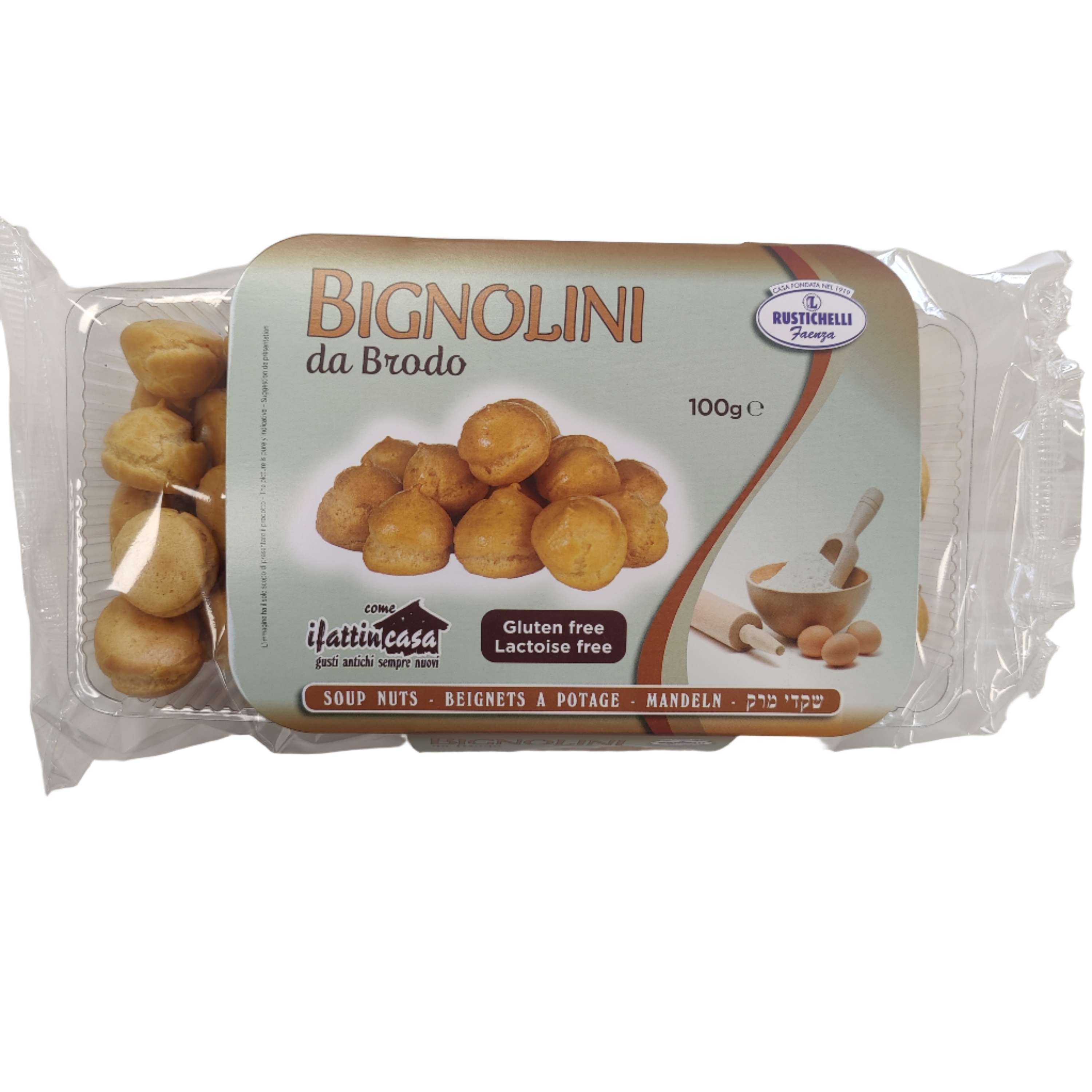 Rustichelli Gluten-Free Soft Soup Nuts 100g **Expired 20/12/2025 ...