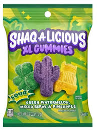 Shaq A Licious XL Gummies NK 175g – Broadway Candy