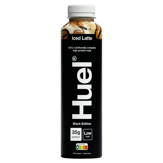 Huel Ready-to-drink Black Edition Iced Latte Coffee Protein Drink 500m ...