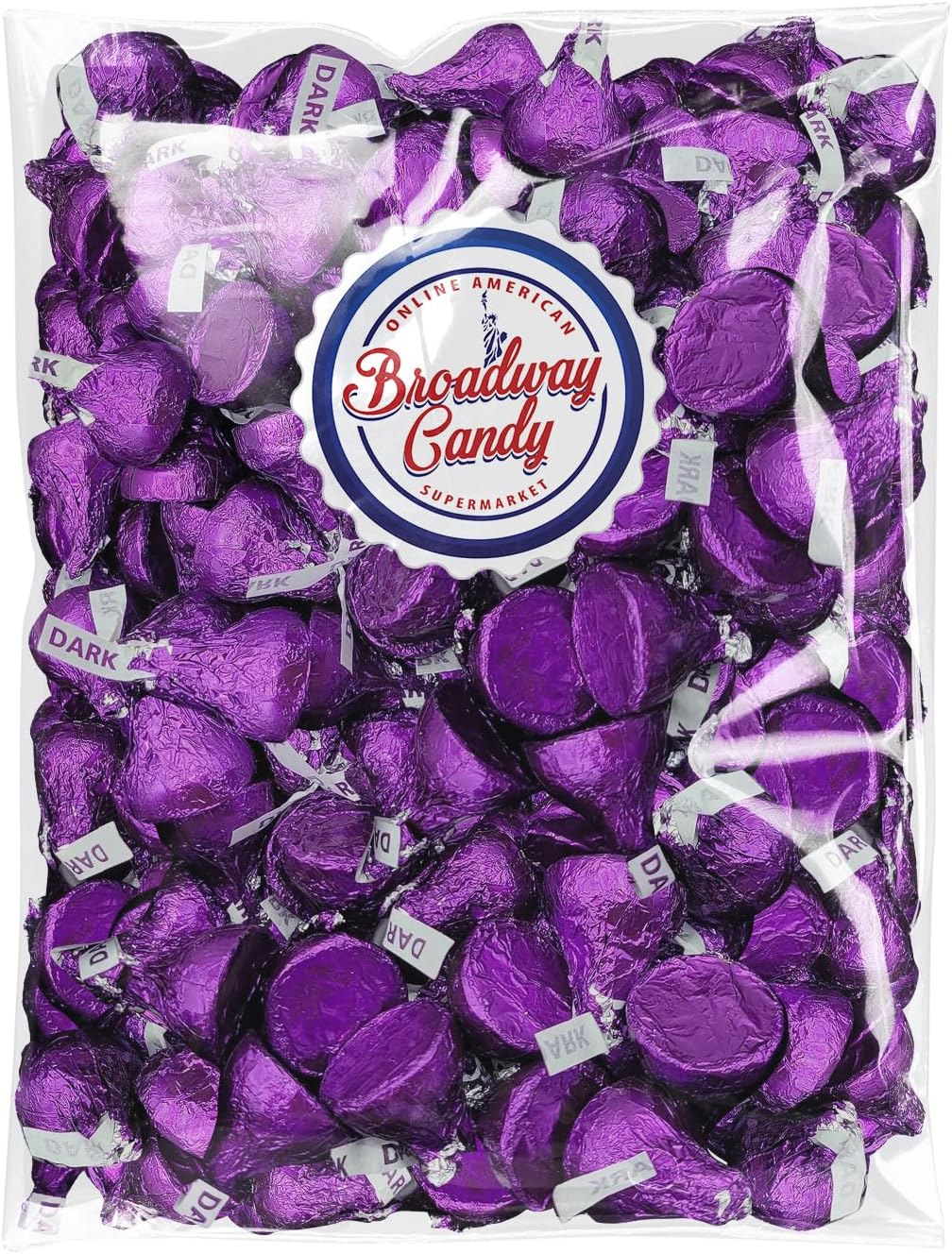 BULK Hershey Kisses Dark 1kg Bag – Broadway Candy