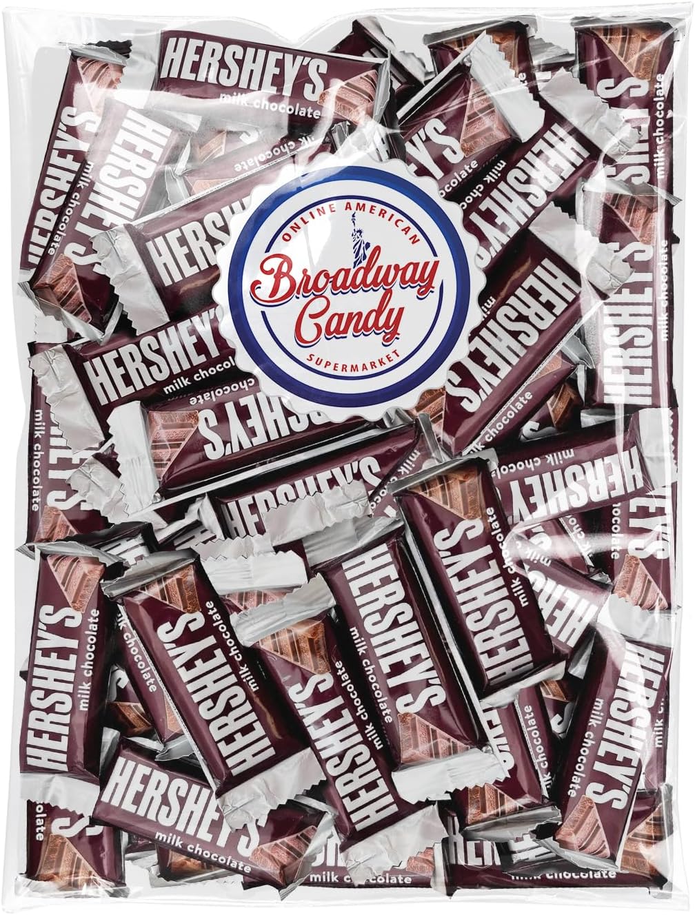 BULK Hershey's Milk Chocolate Snack 1kg – Broadway Candy