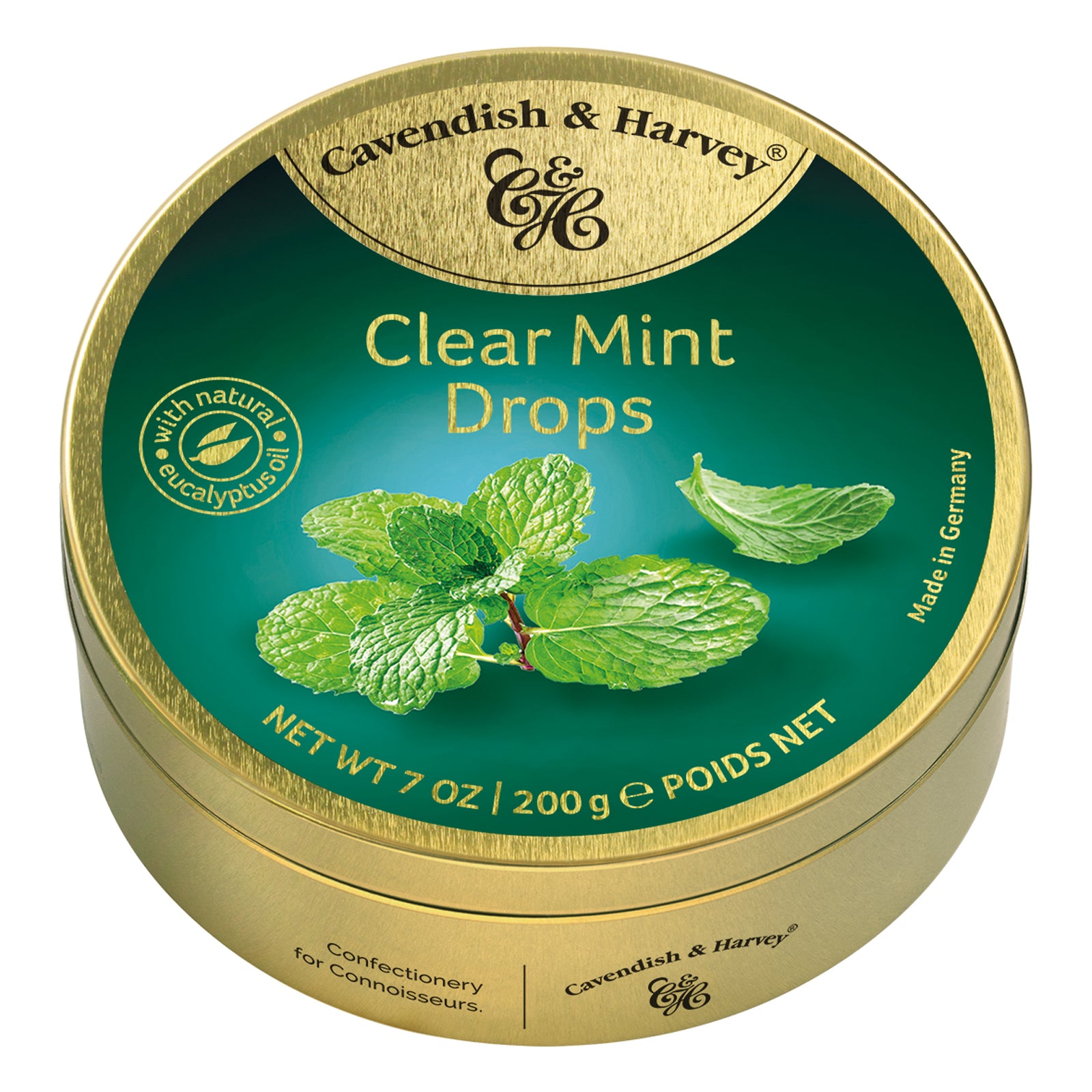 Cavendish & Harvey Clear Mint Drops NK 200g – Broadway Candy