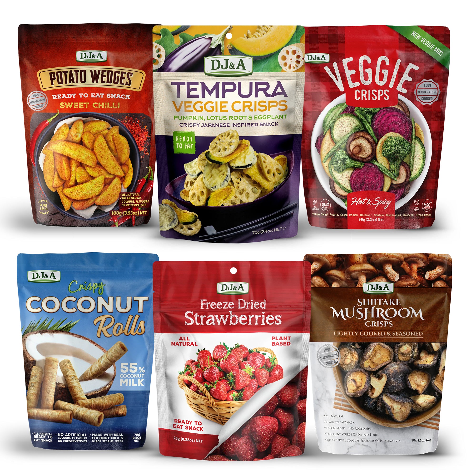 DJ&A Bold Snack Variety Pack of 6 – Broadway Candy