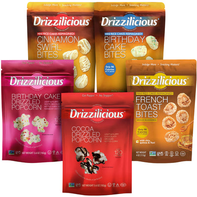 Drizzilicious - Drizzled Delicious Mini Rice Cakes & Popcorns ...