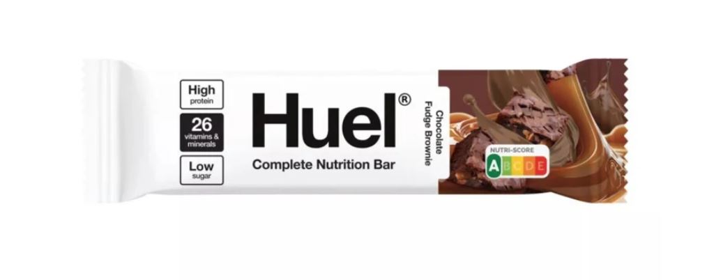 Huel Complete Nutrition Bar Chocolate Fudge Brownie NK 51g – Broadway Candy