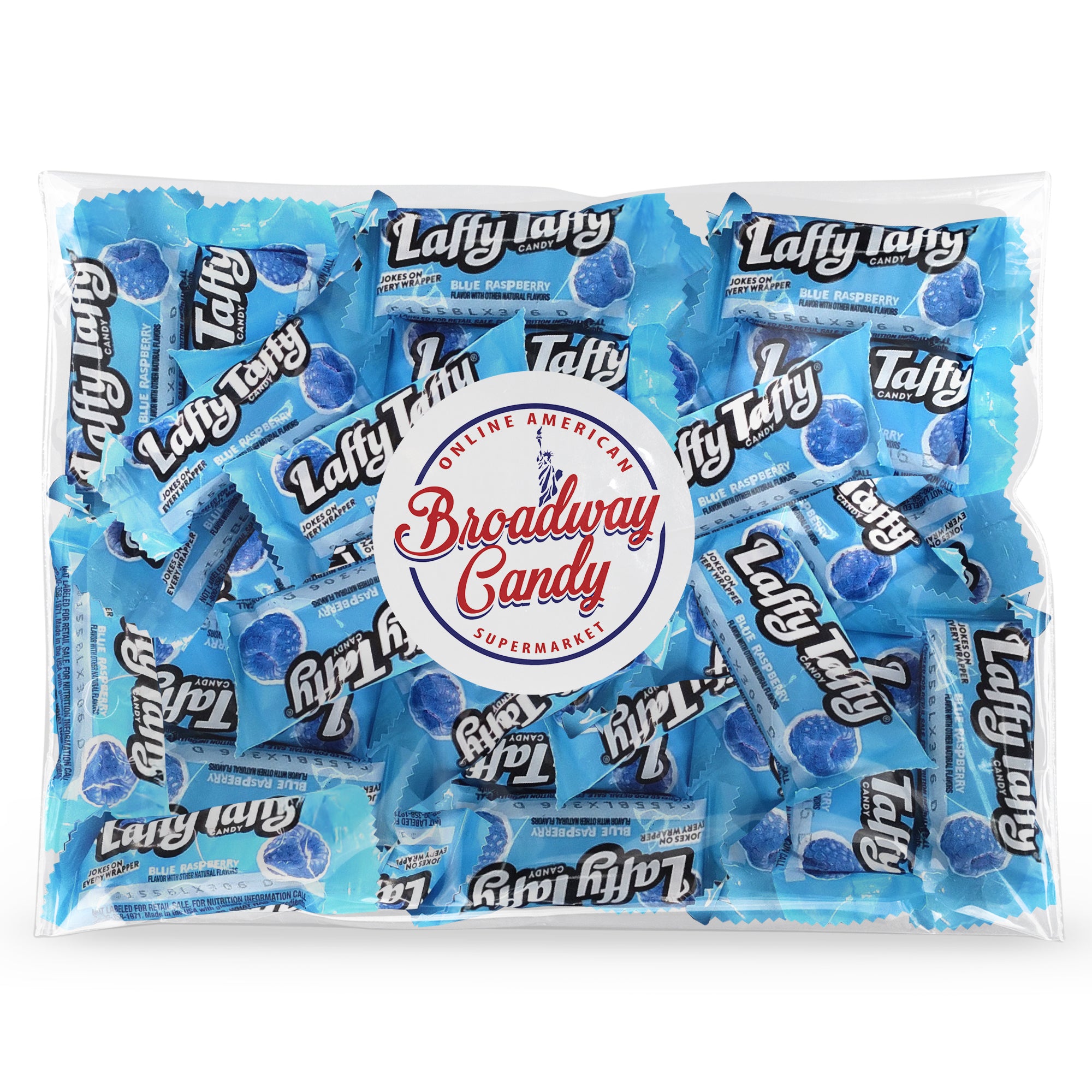 BULK Laffy Taffy Wild Blue Raspberry 1kg – Broadway Candy
