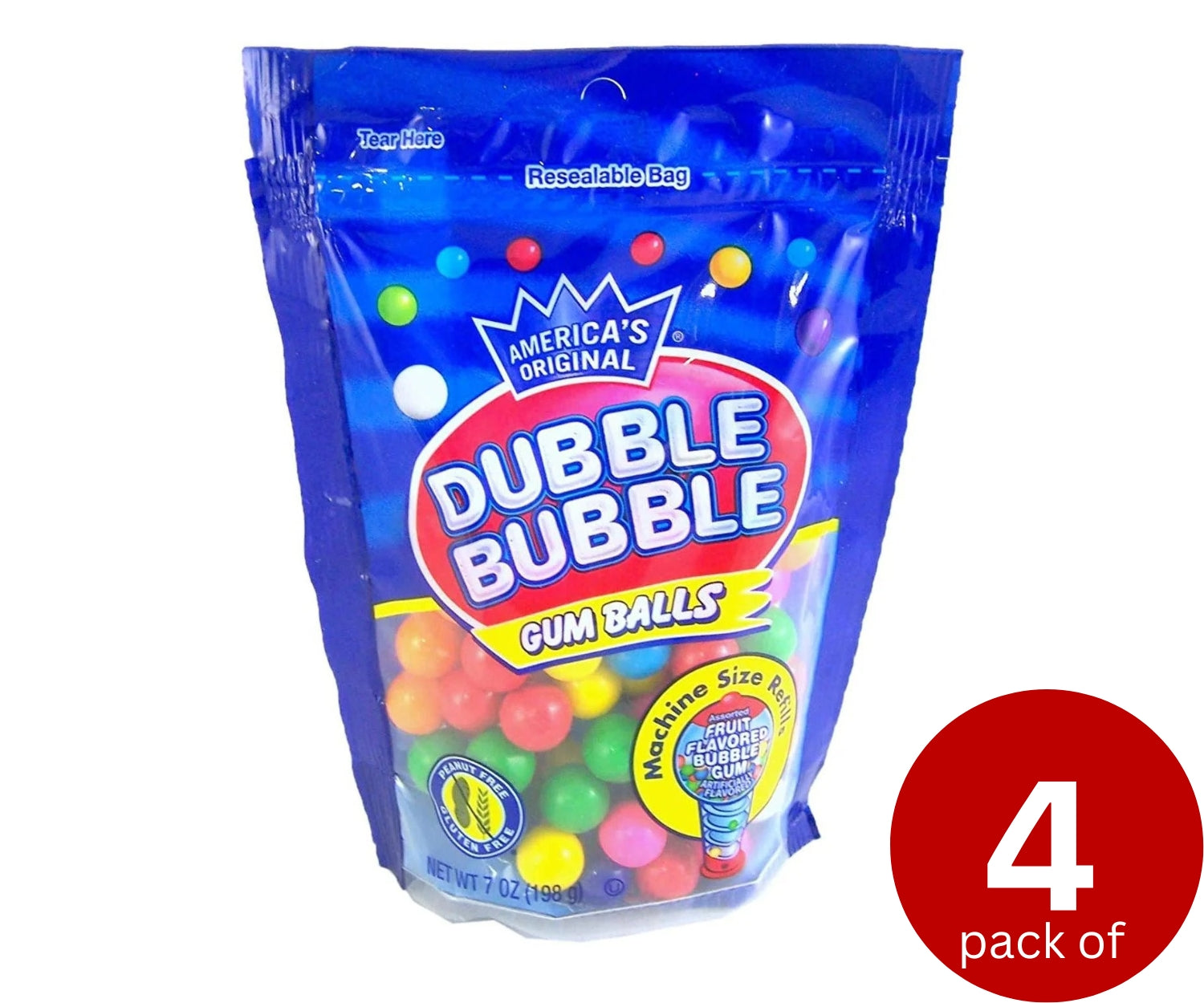 Dubble Bubble Assorted Gumballs 198g (7oz) – Broadway Candy