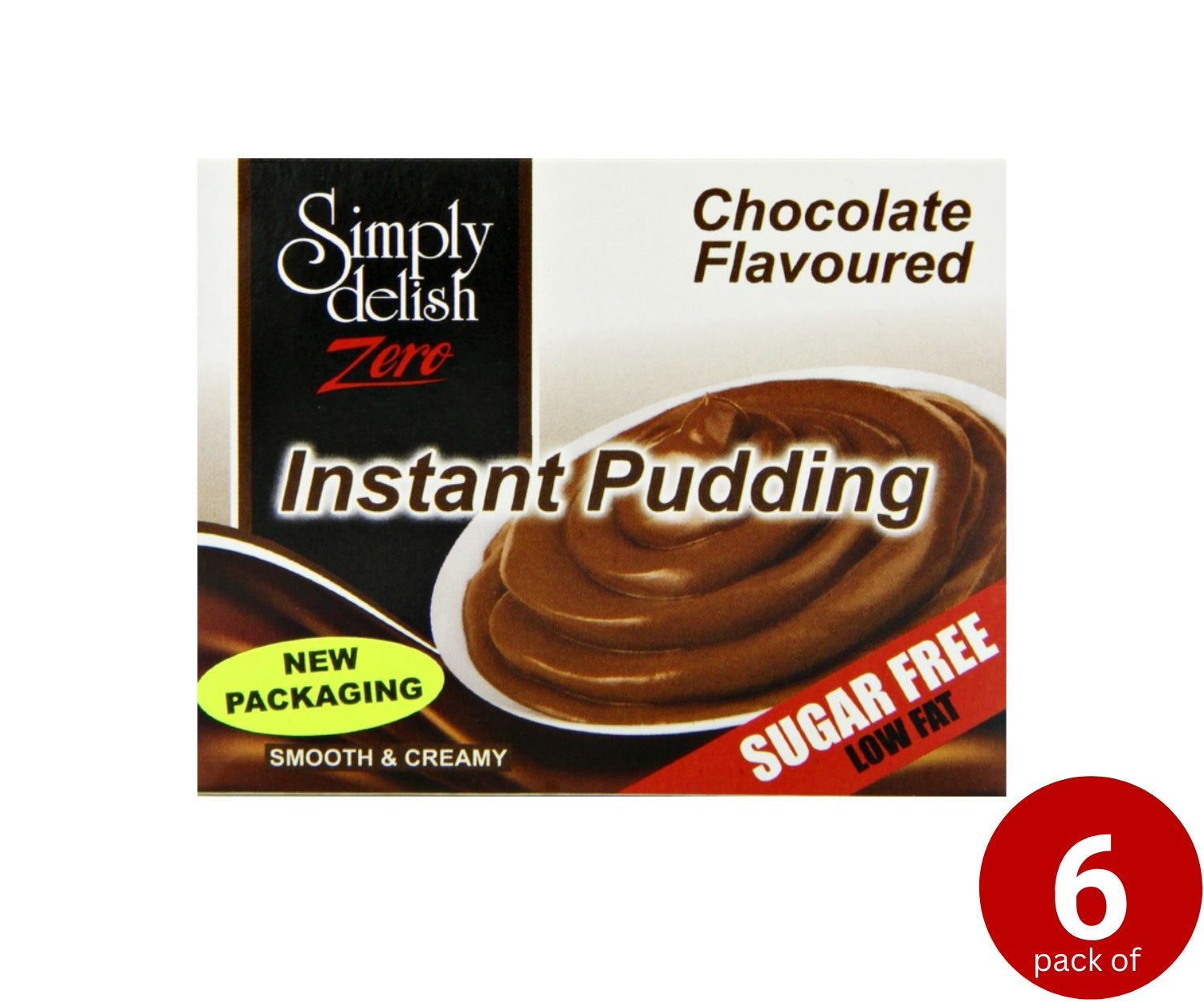 Simply Delish, Sugar Free Instant Pudding, Chocolate Flavour 36g ...