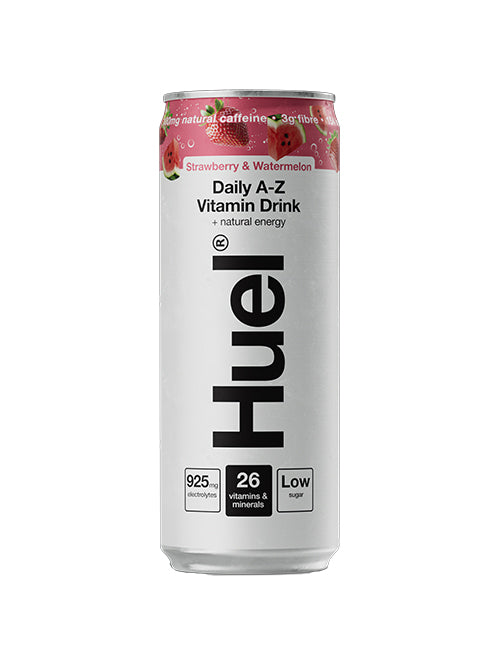 Huel Huel Daily A-Z Energy Vitamin Drink Strawberry & Watermelon 330ml ...