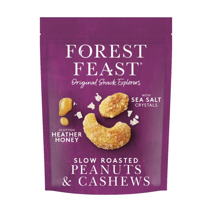 Forest Feast Scottish Heather Honey Roasted Peanuts & Cashews NK 120g ...