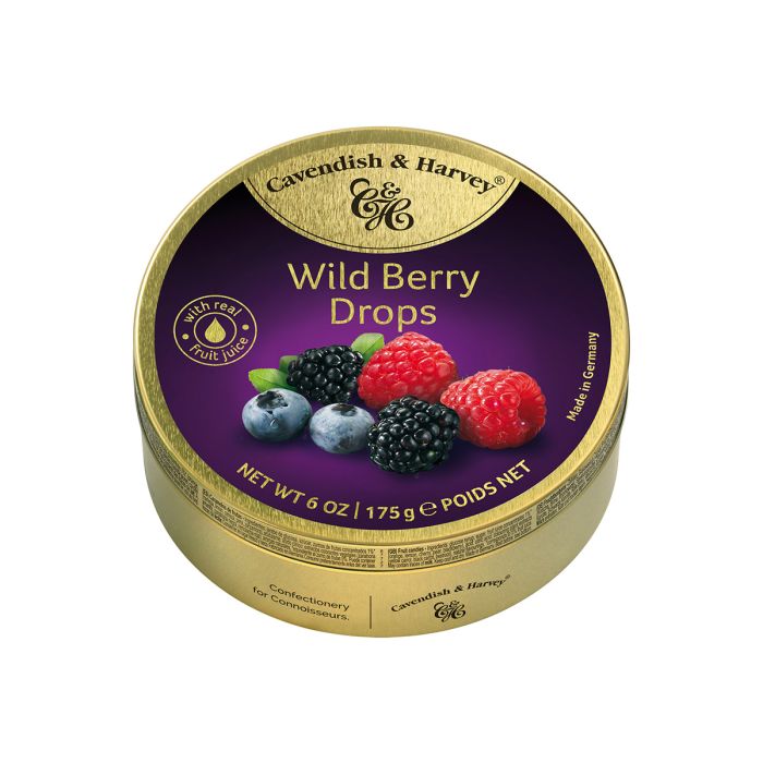 Cavendish & Harvey Wild Berry Drops 175g – Broadway Candy