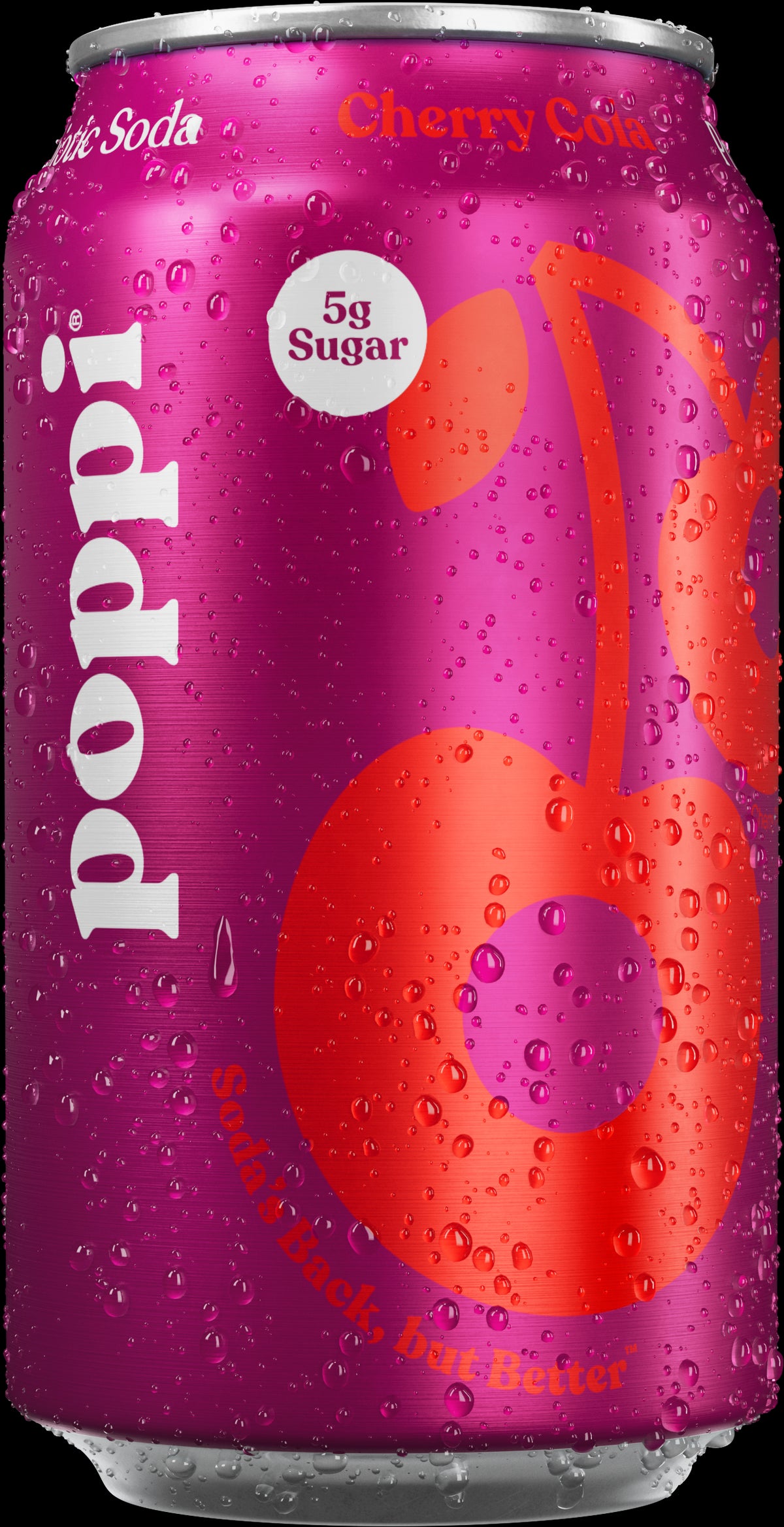 Poppi Sparkling Prebiotic Soda Cherry Cola 355ml – Broadway Candy