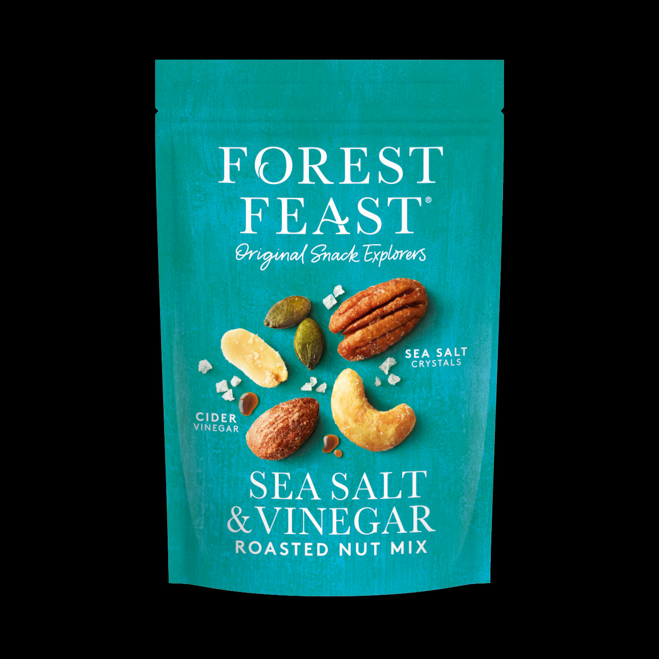 Forest Feast Sea Salt & Cider Vinegar Nut Mix NK 120g – Broadway Candy