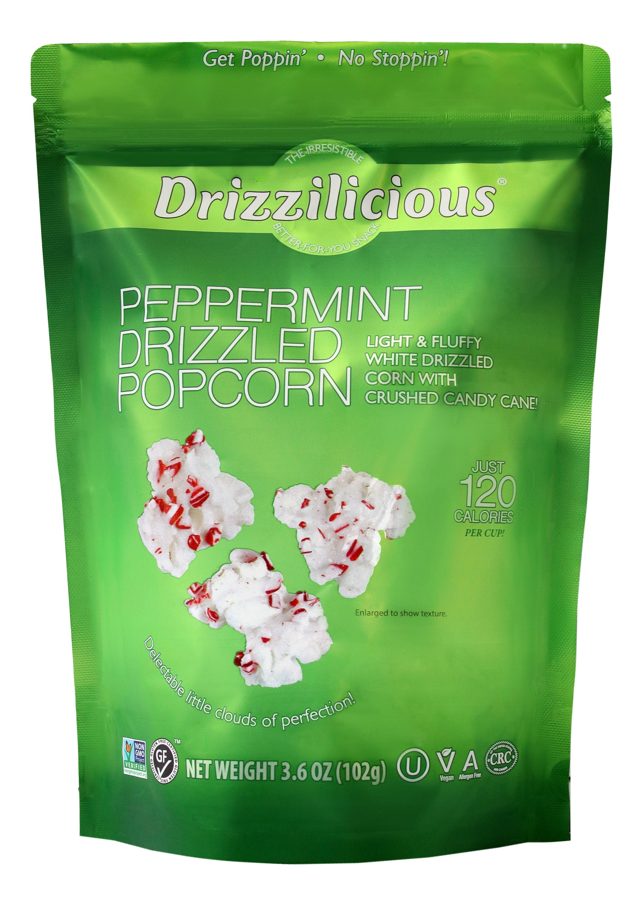 Drizzilicious Popcorn Peppermint 102g – Broadway Candy