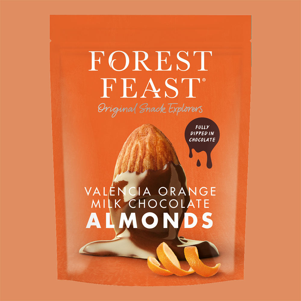 Forest Feast Valencia Orange Milk Chocolate Almonds NK 120g – Broadway ...