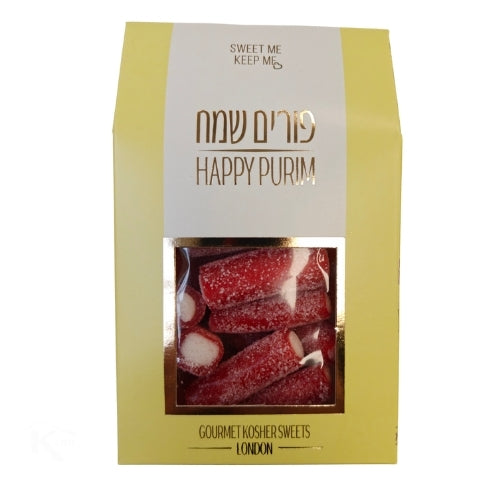 SMKM Sour Strawberry Pencil Sweets Gift Box Happy Purim 160g – Broadway ...