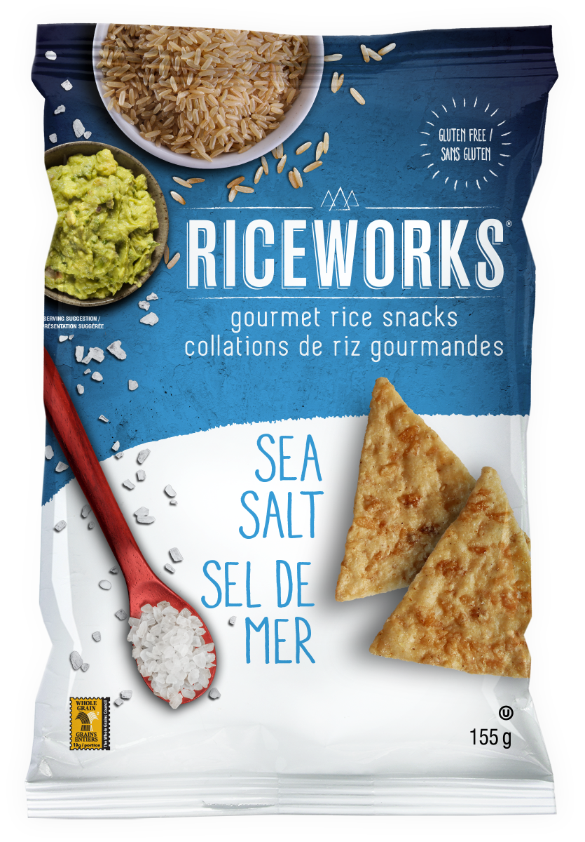 Riceworks Sea Salt Gourmet Rice Chips 156g – Broadway Candy