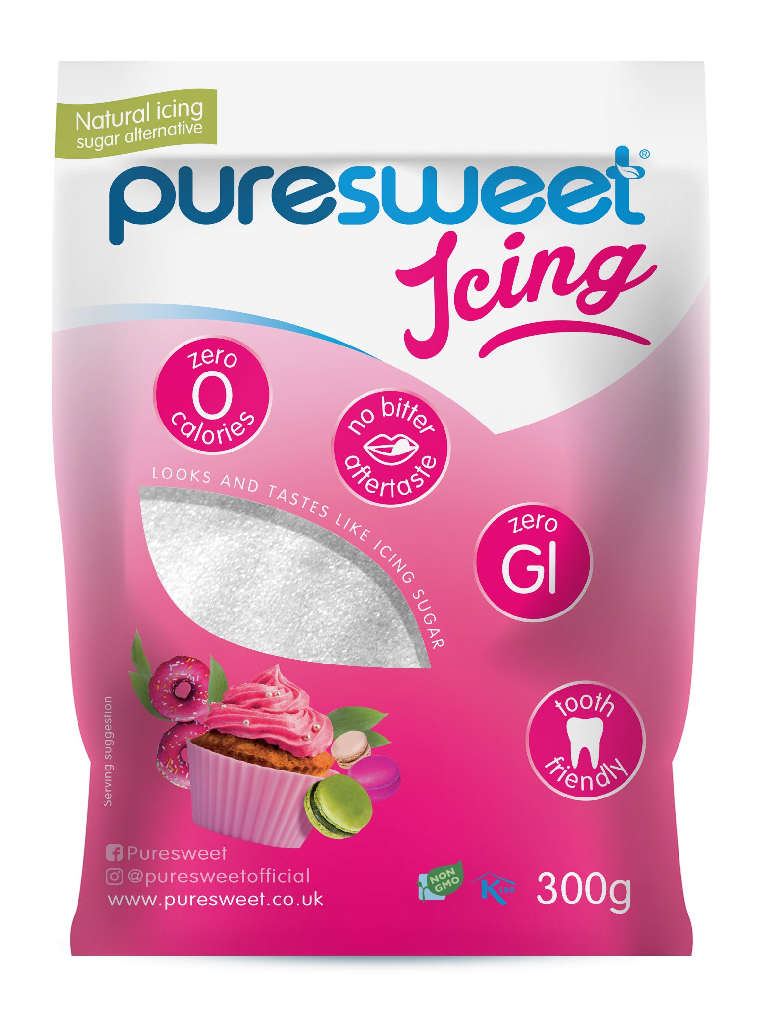 Pure Sweet Sugar Free Icing Sugar 300g – Broadway Candy