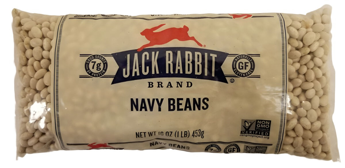 Jack Rabbit Navy Beans 453g (16oz) – Broadway Candy
