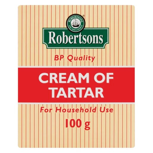 Robertsons Pack of 6 x 100g Cream Of Tartar – Broadway Candy
