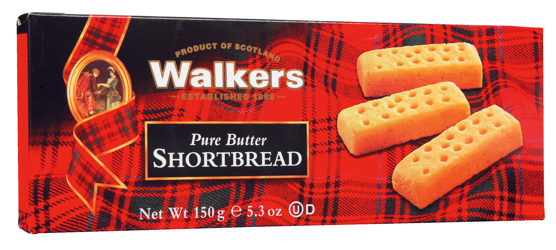 Walkers Pack of 24 x 150g Shortbread Fingers – Broadway Candy