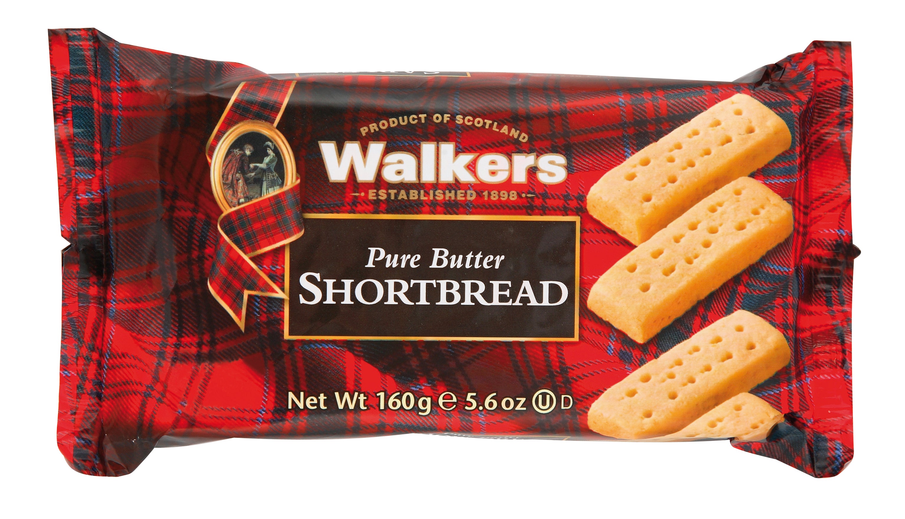 Walkers Pack of 24 x 160g Pure Butter Shortbread Fingers – Broadway Candy
