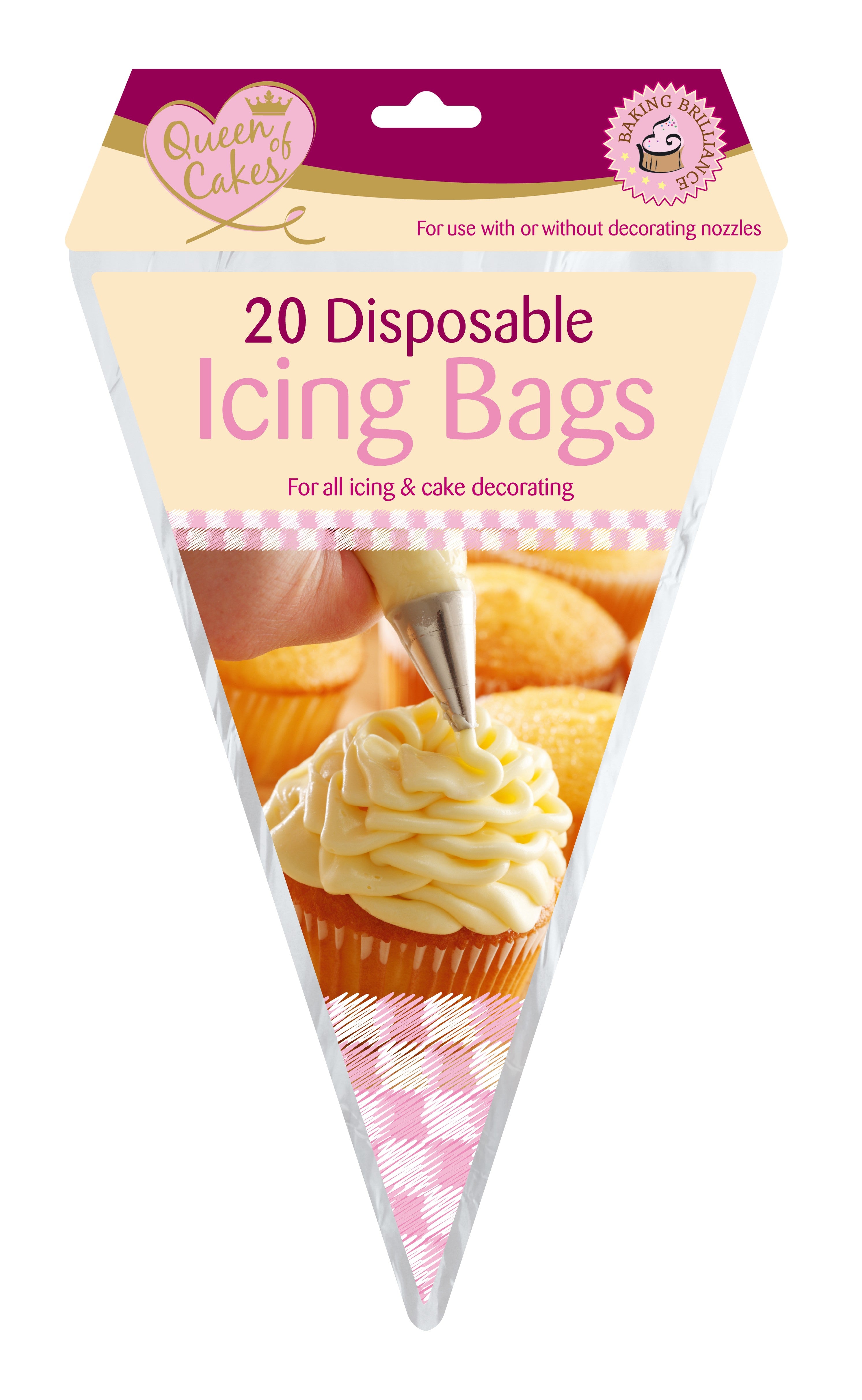 151 Pack of 24 x 20Pk Disposable Icing Bags – Broadway Candy