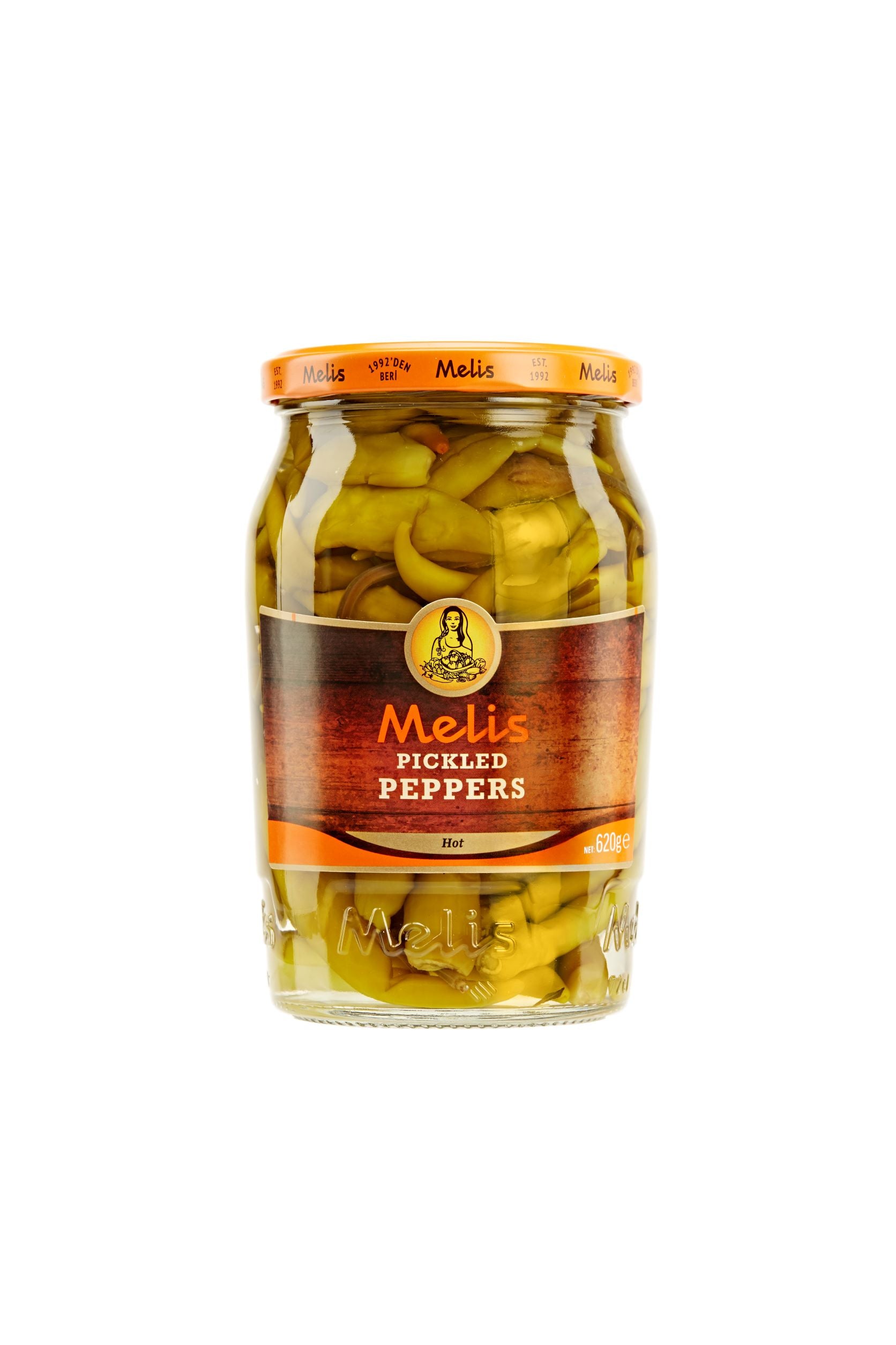 Melis Pack of 6 x 620g Pickled Hot Pepper – Broadway Candy