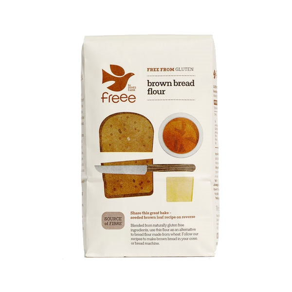 Doves Farm Gluten Free Brown Bread Flour 1kg – Broadway Candy