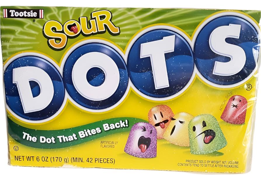 Tootsie Roll Sour Dots 170g (6oz) – Broadway Candy