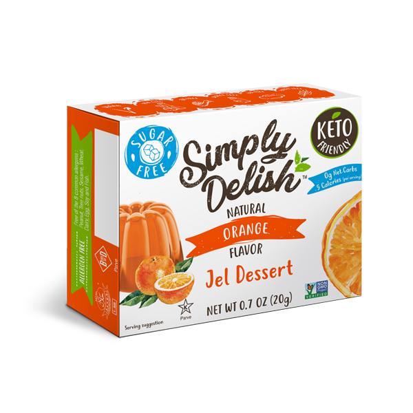 Simply Delish Desserts Natural Orange 20g – Broadway Candy