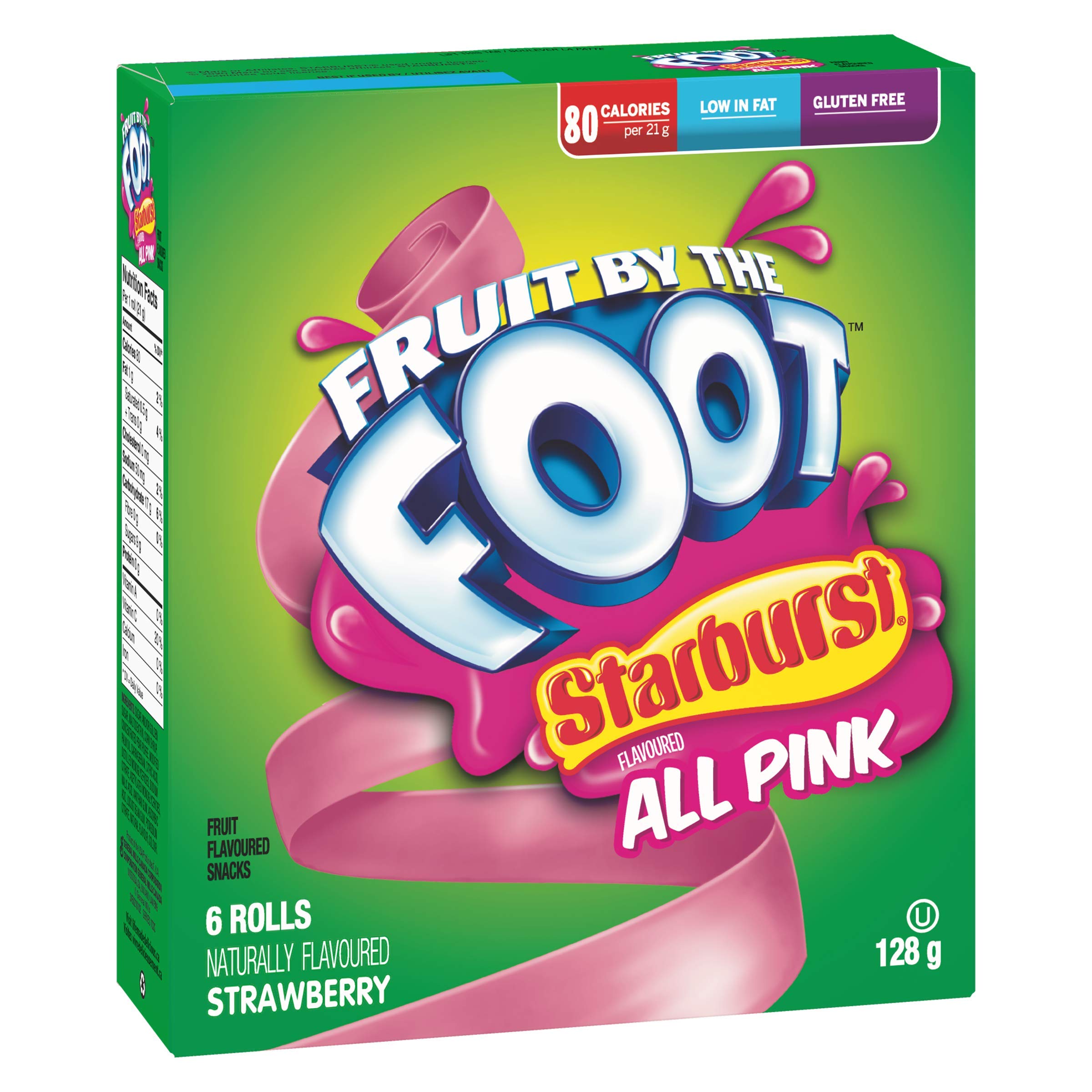 Betty Crocker Fruit by the Foot Starburst All Pink 6ct 128g – Broadway ...