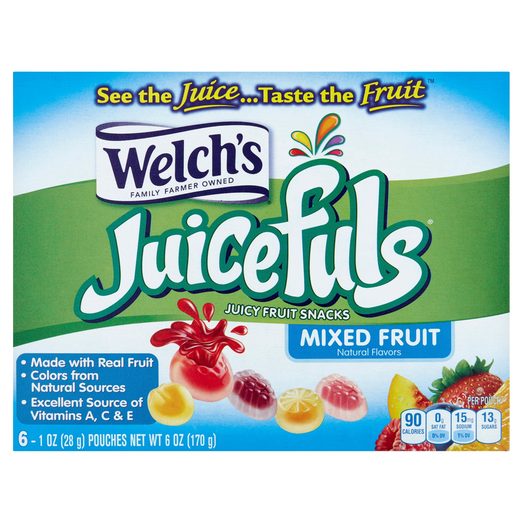 Welch's Juicefuls Mixed Fruit 170g (6oz) – Broadway Candy