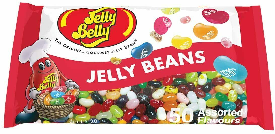 Jelly Belly Bulk 50 Assorted Flavours Jelly Beans 1kg – Broadway Candy