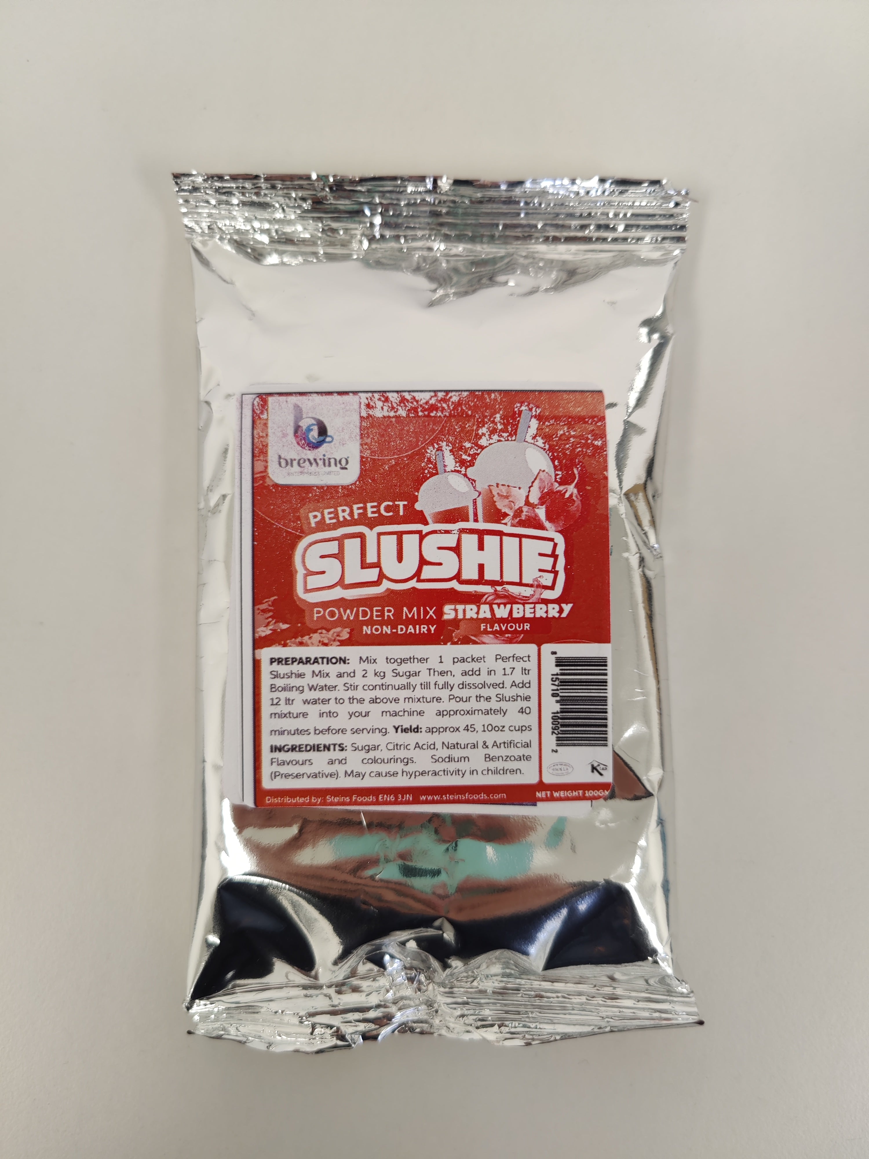 Perfect Slushie Strawberry 100g – Broadway Candy