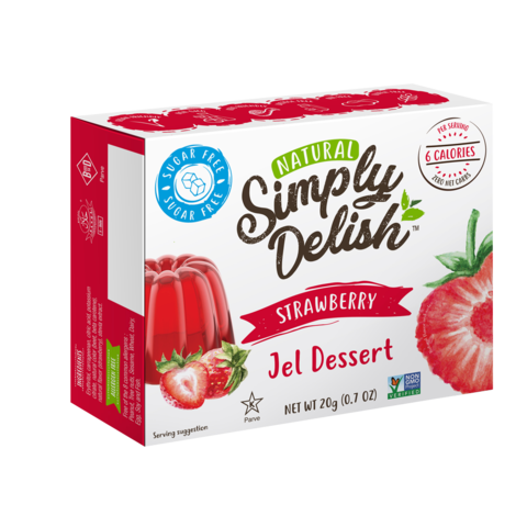Simply Delish Desserts Natural Strawberry 20g – Broadway Candy
