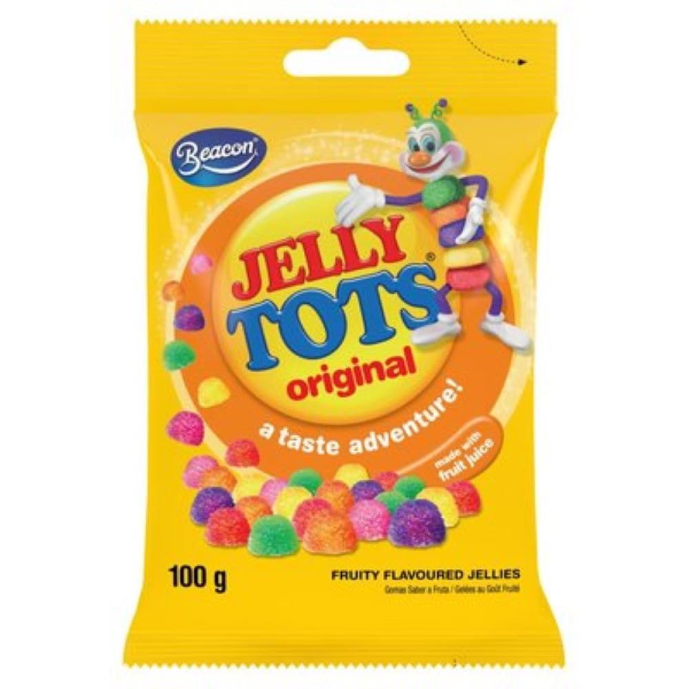 Beacon Pack of 40 x 100g Jelly Tots Original – Broadway Candy