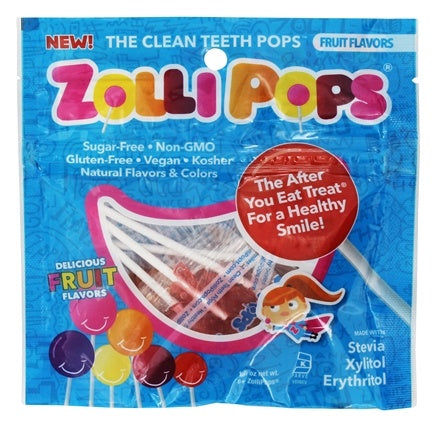 ZolliPops Sugar Free Lollipop 45g (1.6oz) | Gluten Free – Broadway Candy