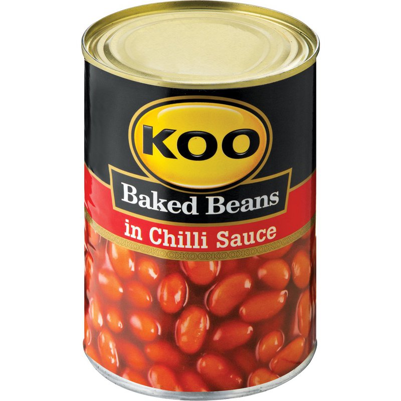 Koo Canned Baked Beans in Chilli Sauce 420g – Broadway Candy