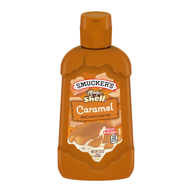 Smuckers Magic Shell Caramel Topping 206g (7.25oz) – Broadway Candy