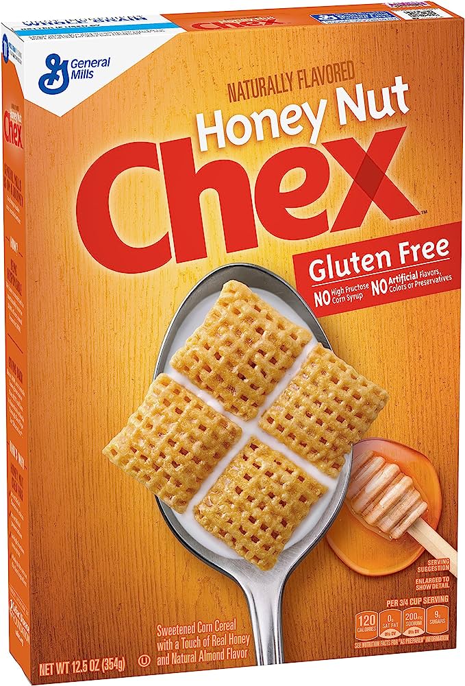 General Mills Chex Honey Nut 354g (12.5oz) – Broadway Candy